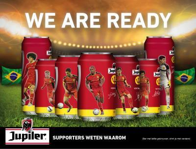 AB InBev lanceert een Jupiler Rode Duivels campagne | biernet.nl